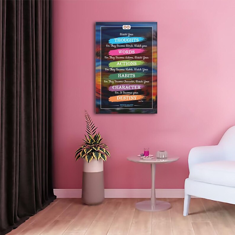 Watch Your Words Poster - 1 - Etsy
