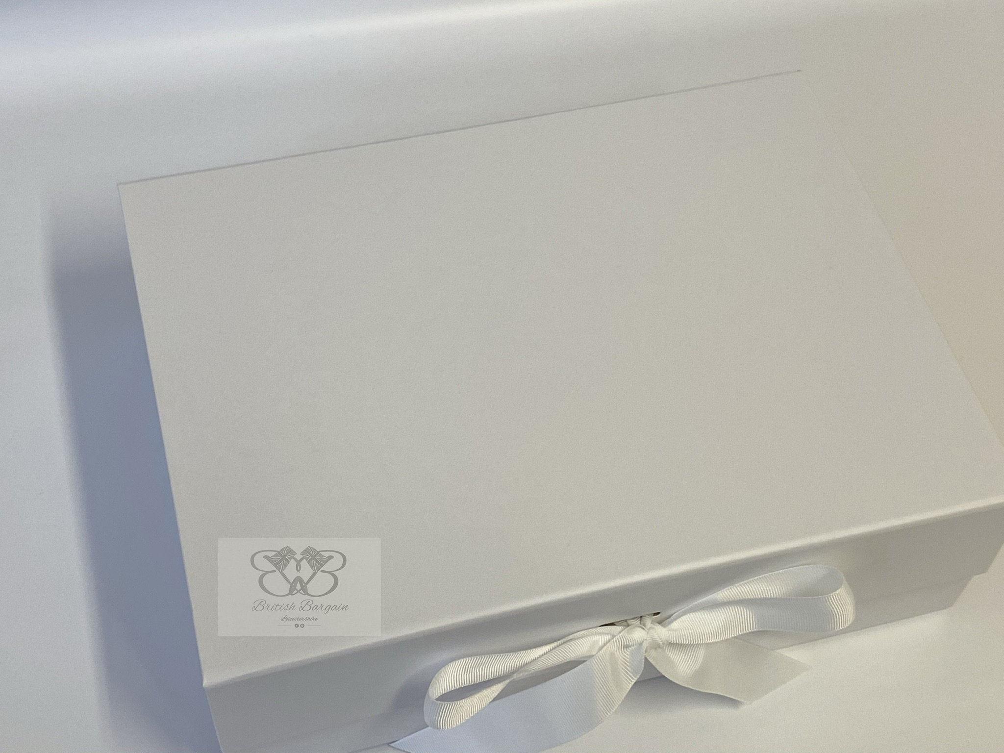 Large White Gift Box with Ribbon Luxury Rose Gold Gift Box | Etsy