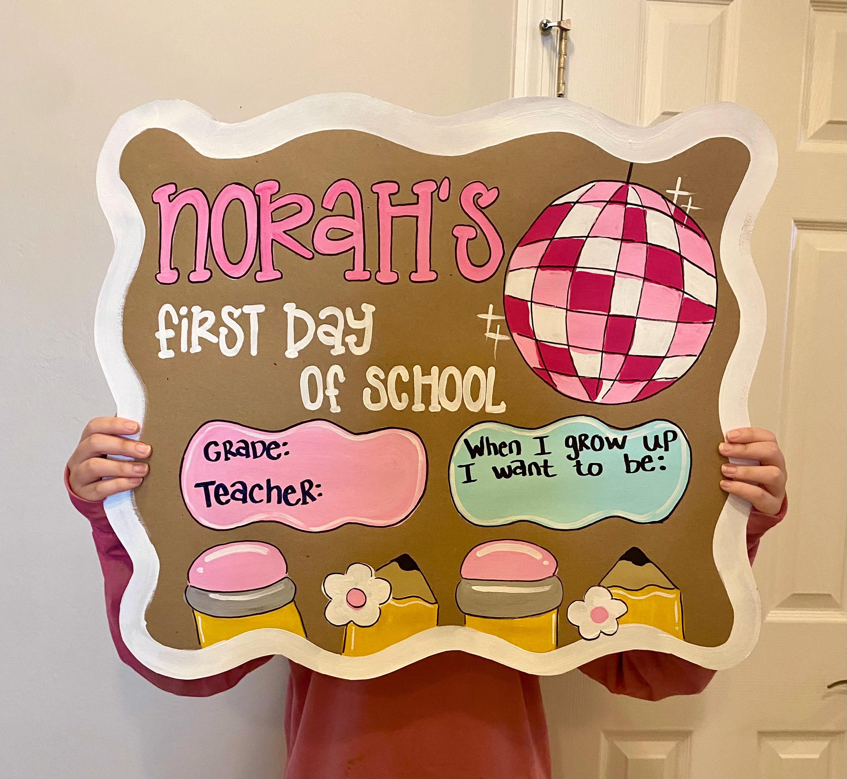 First Day of School Mini Banner - Etsy