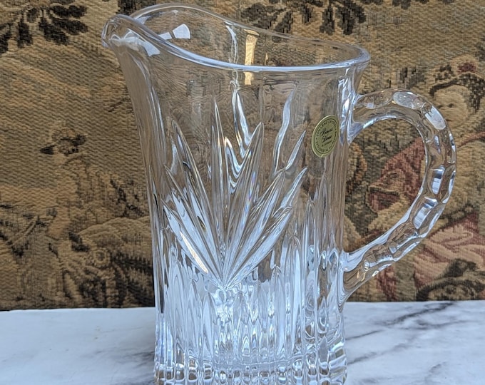 Vintage Princess House Lead Crystal Pitcher - Etsy