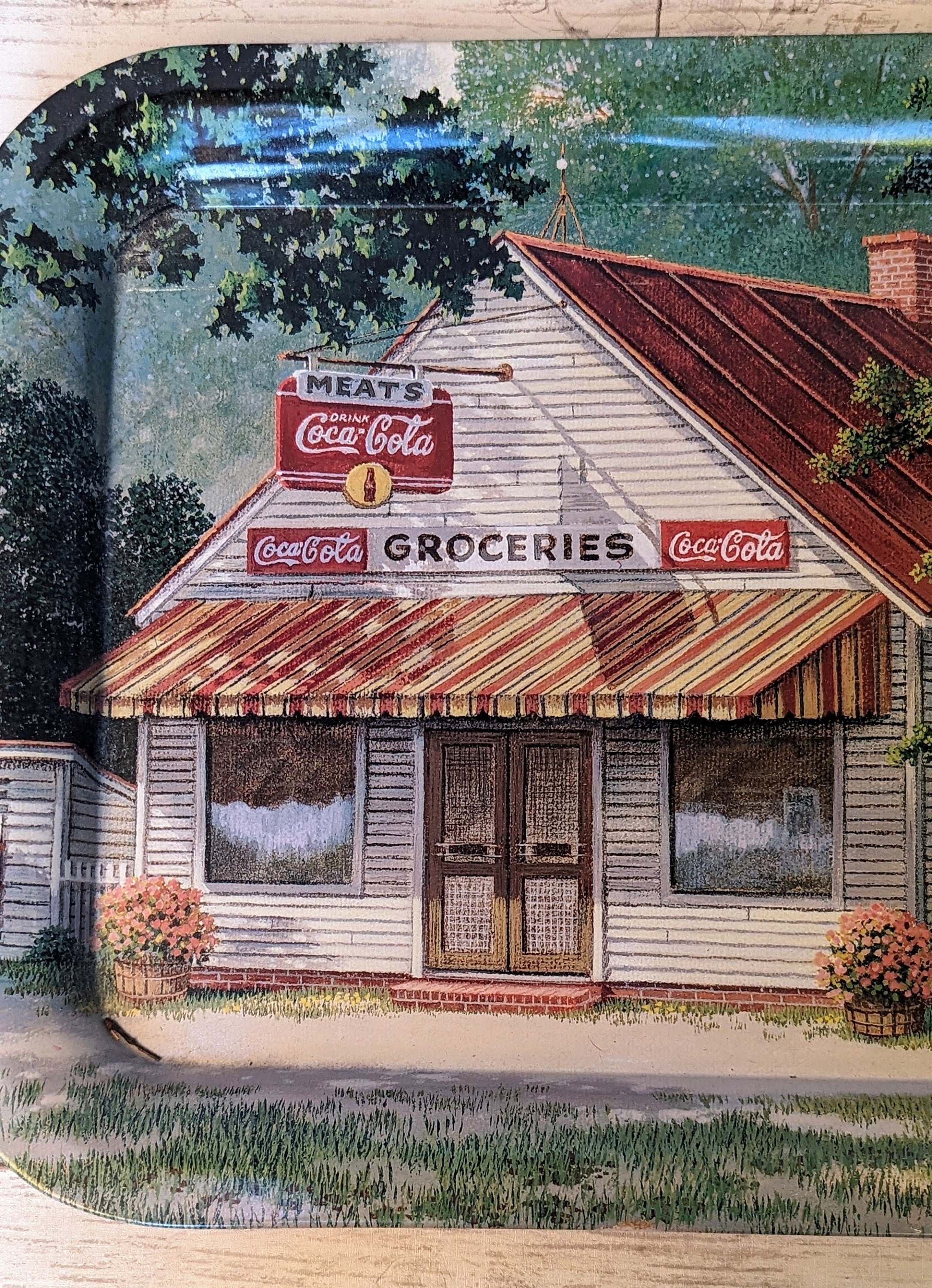 Coca Cola "the Old Country Store" Tray by Jim Harrison - Etsy