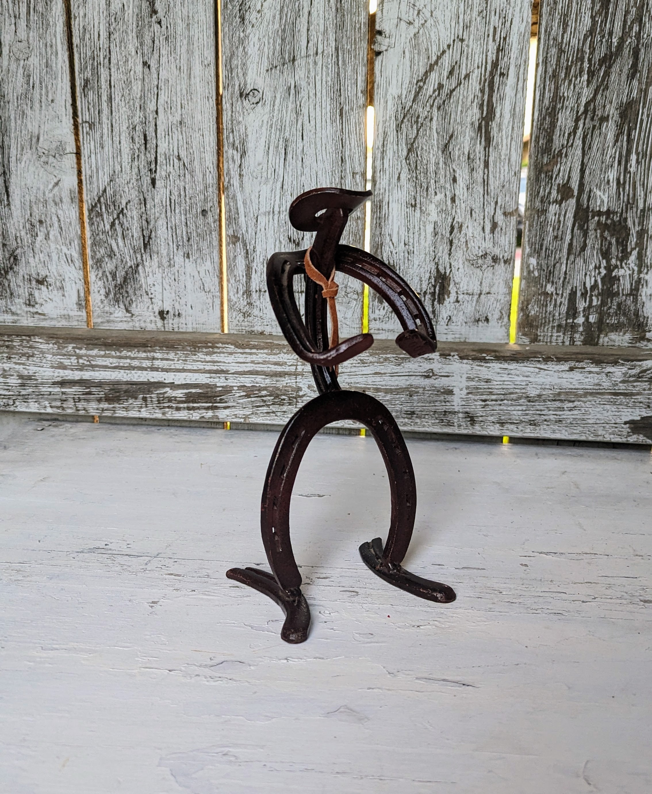 Cowboy Horseshoe Art Ideas