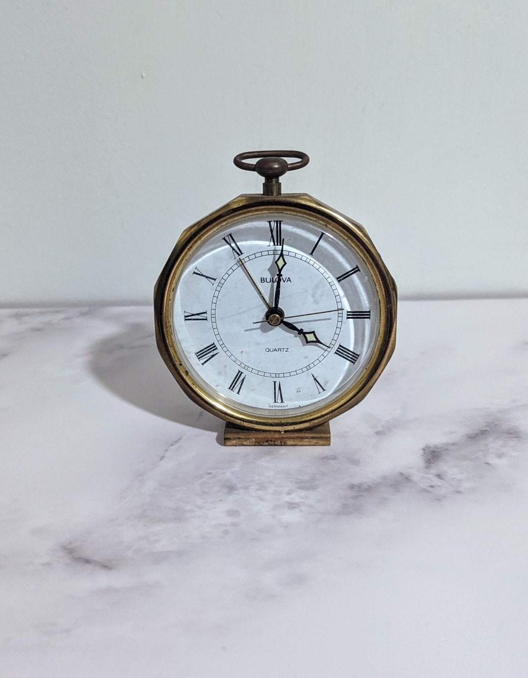 Vintage Bulova Alarm Clock Made in Germany - Etsy