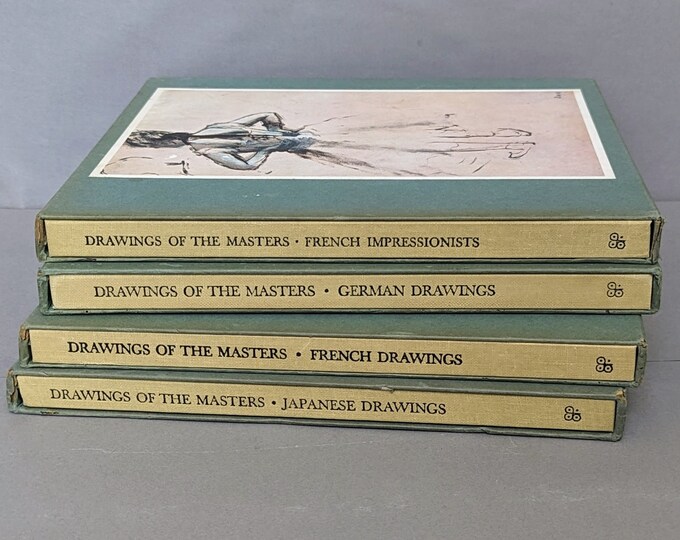 Vintage Drawings of the Masters Series Books - Etsy