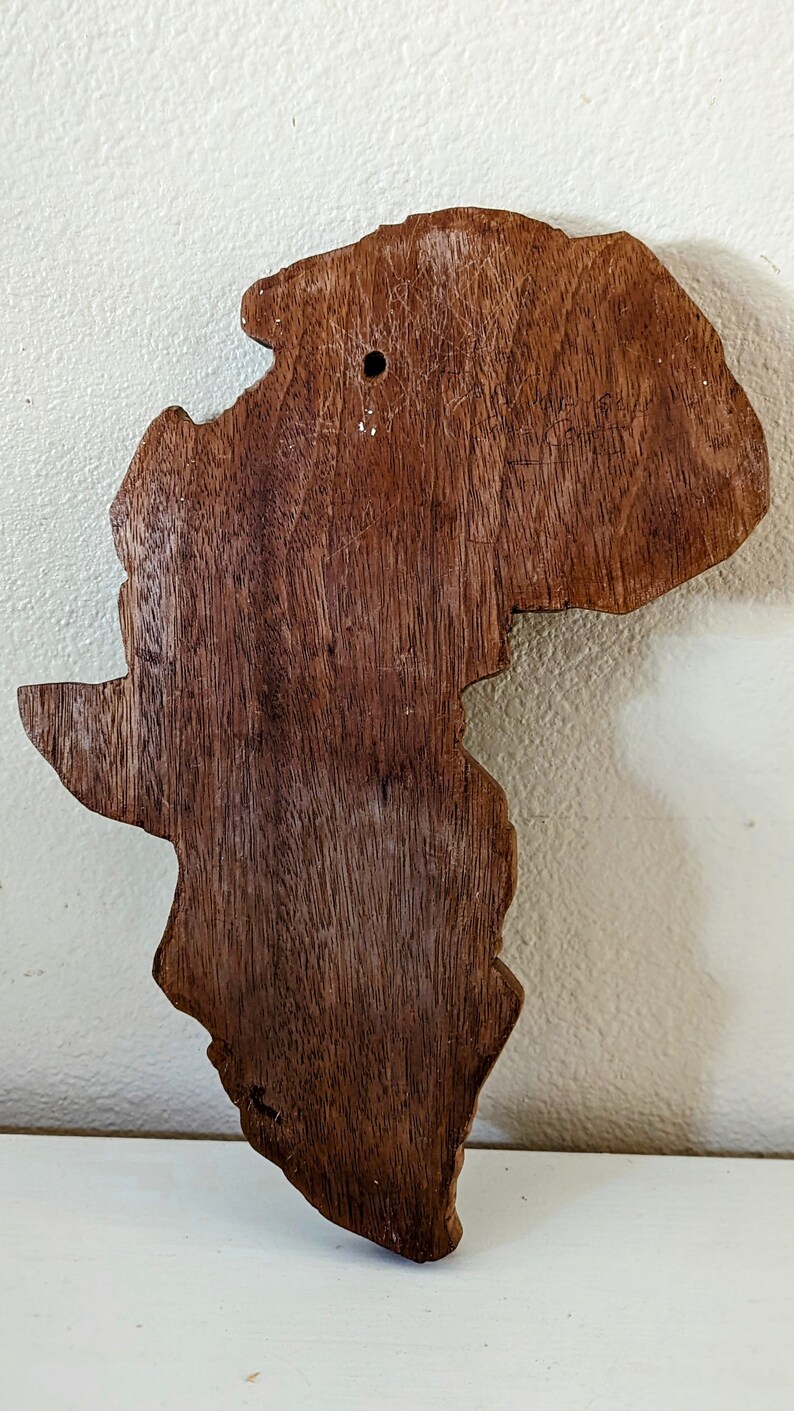 Hand Carved Wood African Continent Ethnic Storyboard Carving - Etsy