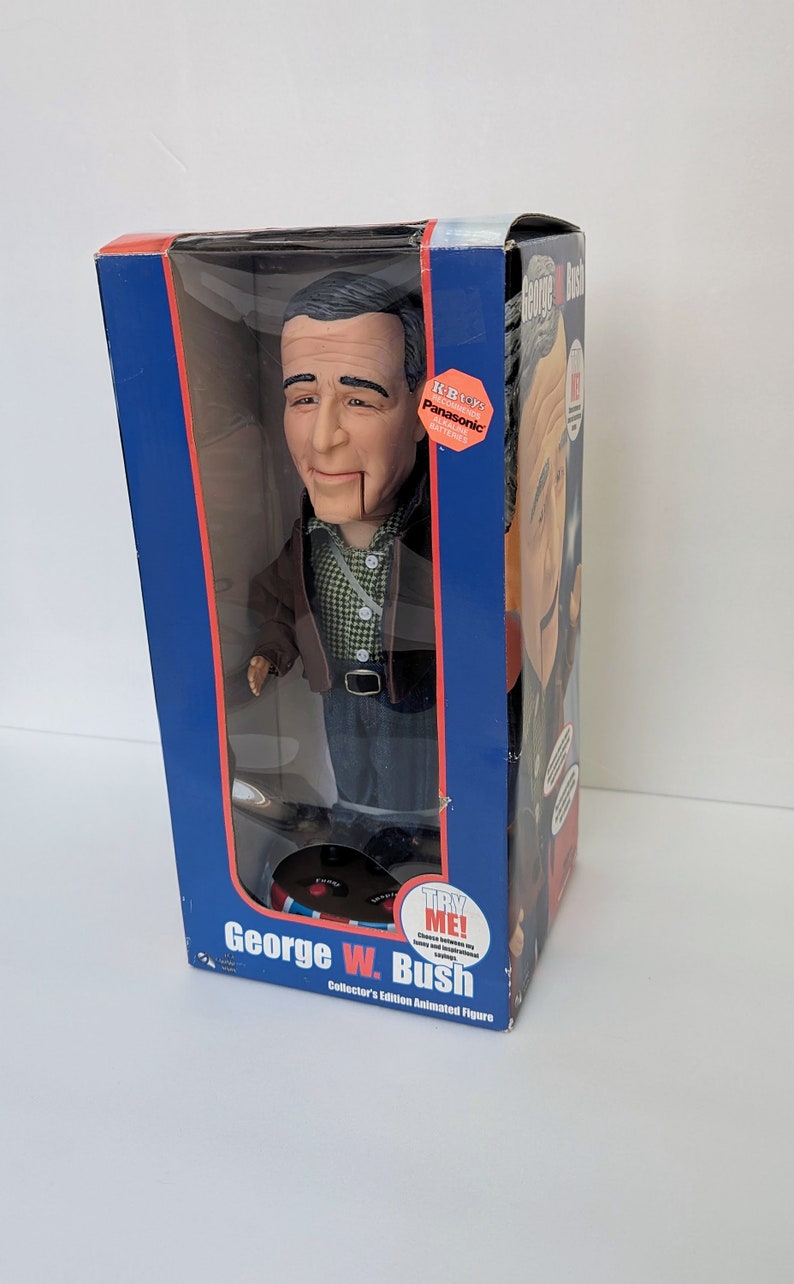2004 Talking President George Bush Doll Figure - Etsy