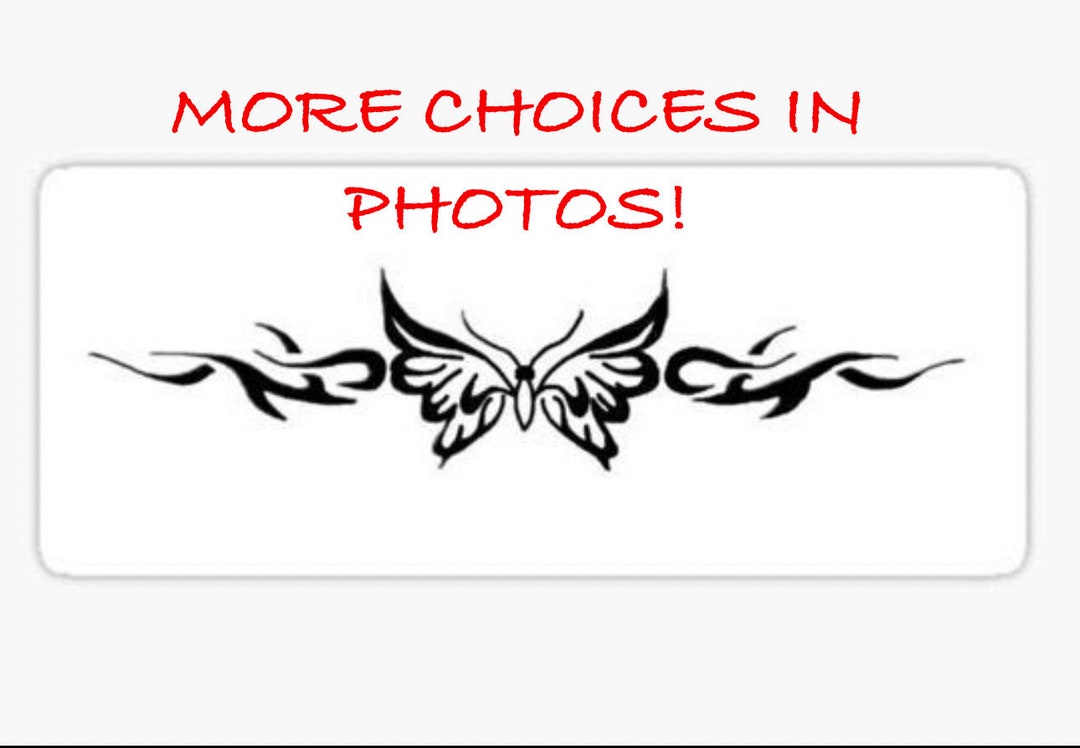Bumper Sticker / Car Tramp Stamp / Y2K / Butterfly / Wings / Gothic ...