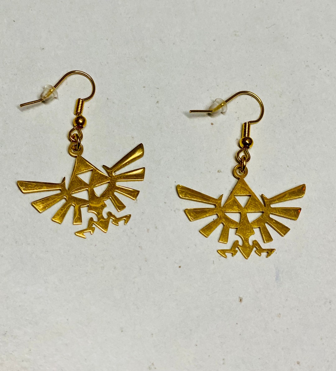 Zelda - Breath of the Wild - Triforce Eagle Earrings - Daughter's ...