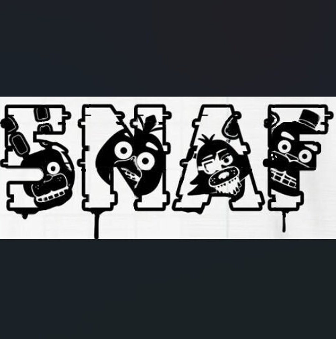 Five Nights at Freddy's FNAF 5naf/ Security Breach/ Decal Sticker for ...