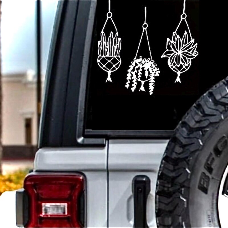 Flower Pot Decals - Etsy