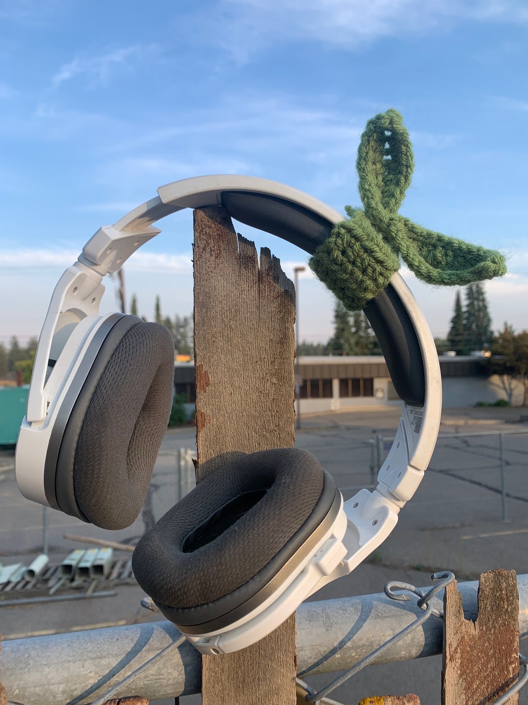 Crochet Sprout Leaf PATTERN ONLY / Headphones Accessory / Bookmark ...