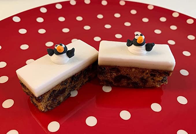 Edible Sugar Robins, Snowmen and Penguins- Fabulous & Handmade With ...