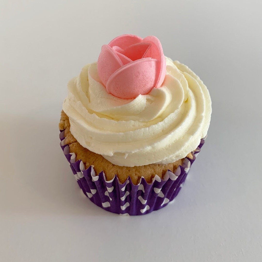 Pink Edible Wafer 3D Roses- Made in the UK! - Etsy