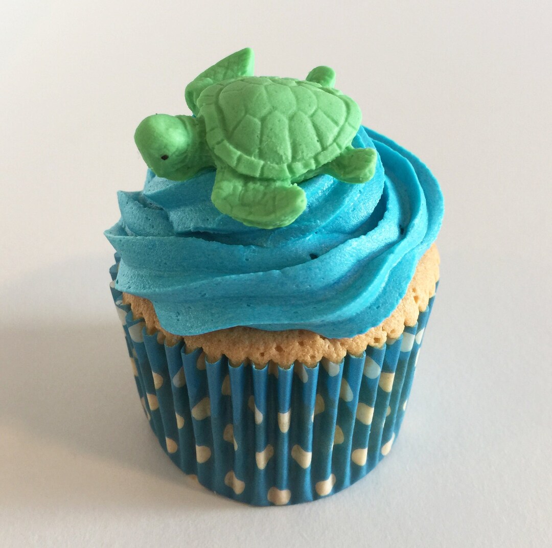 6 Sugar Turtles- Edible, Unique & Handmade in the UK! - Etsy