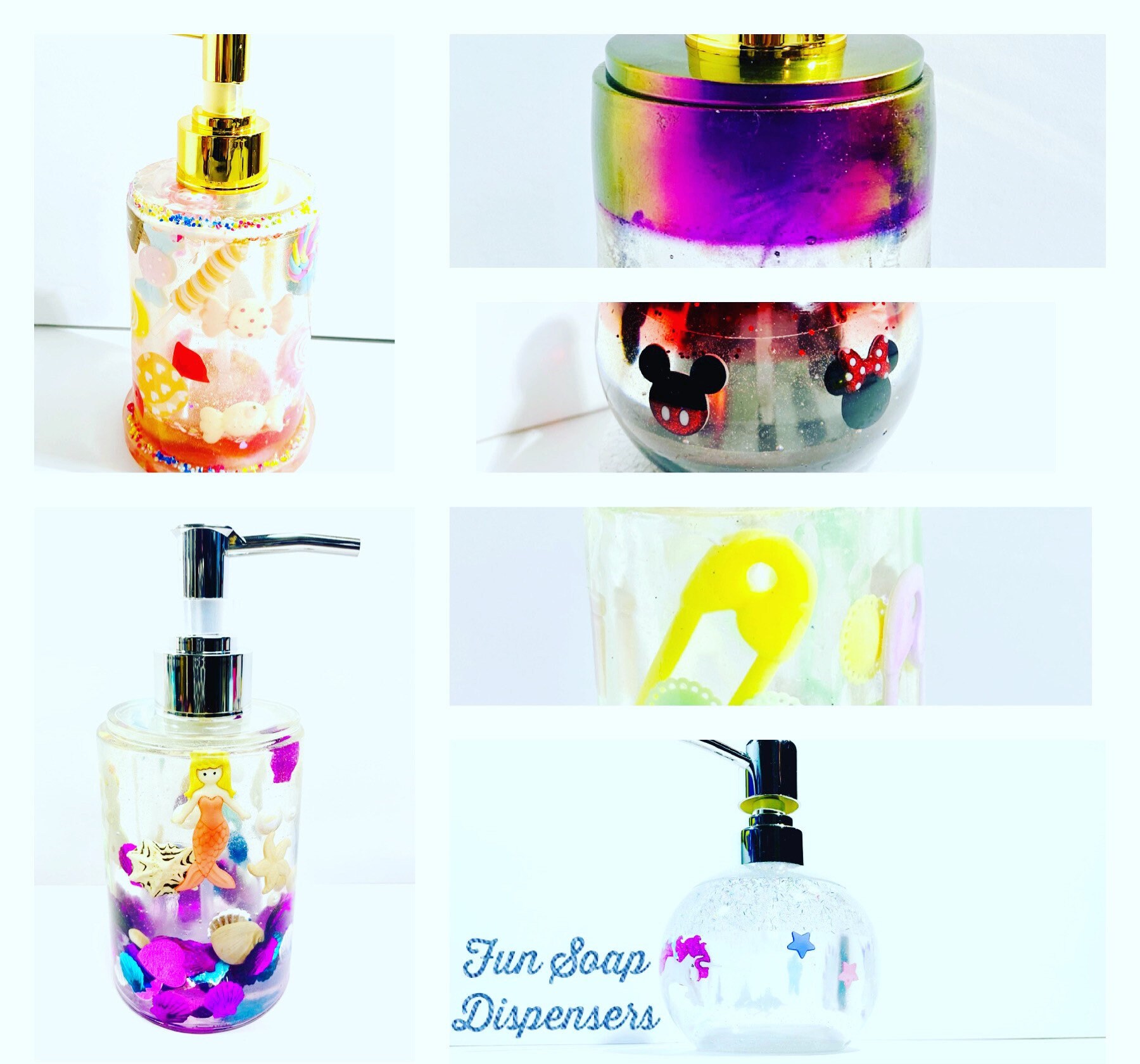 Fun Soap and Sanitizer Dispensers for Bathrooms, Bedrooms, Kitchens ...