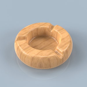 Ashtray 3D CAD Files | Stl Step | CNC Cut Files | 3D Printing | Ashtray ...