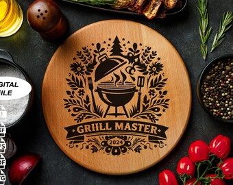 Grill Master SVG File - Etsy