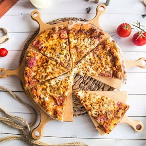 Pizza Serving Tray CNC Files for Wood (svg, Dxf, Pdf, Eps, Ai, Stl) - Etsy