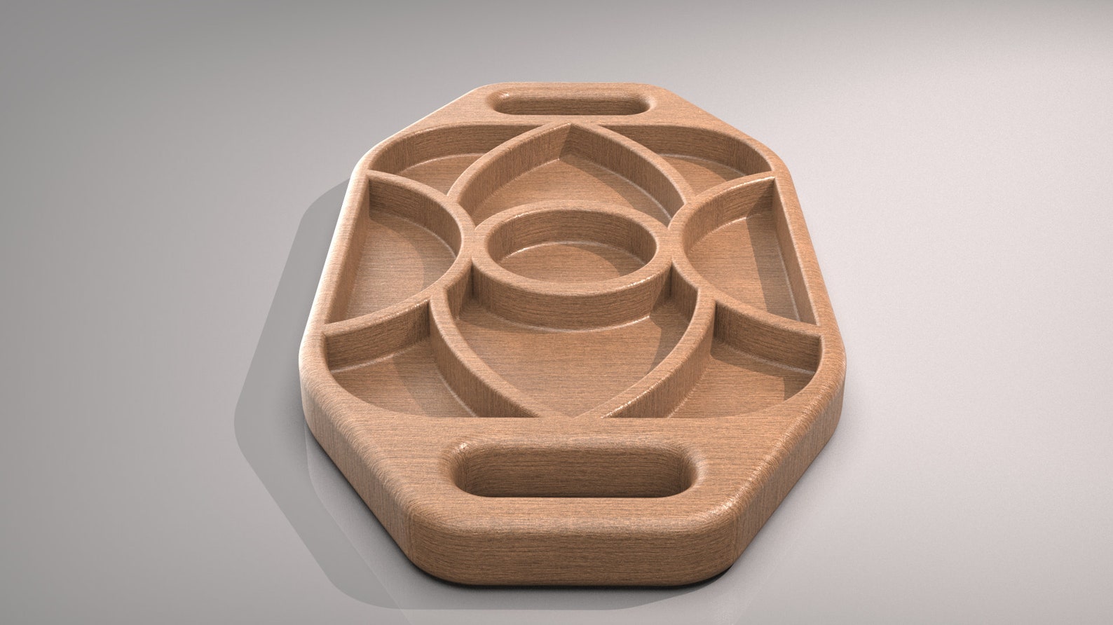 Serving Tray CNC Files 3D STL File and Vector Files dxf, Svg, Eps, Pdf ...