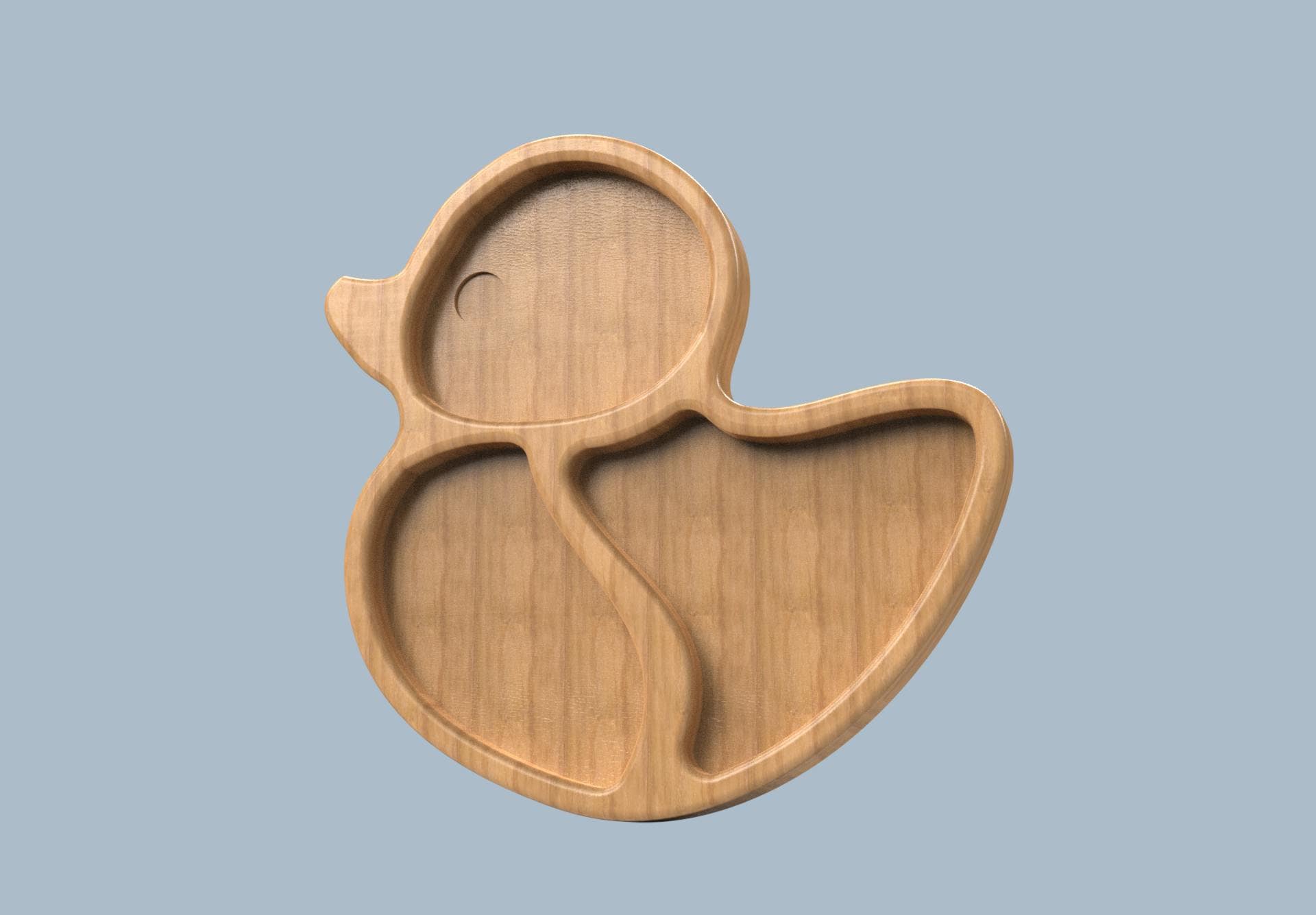 Duck Tray 3D CAD Files | Stl | CNC Cut Files | 3D Printing | Ashtray ...