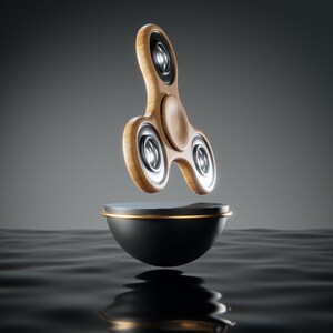 Fidget Spinner Toy CNC Files for Wood (svg, Dxf, Pdf, Eps, Ai, Stl) - Etsy