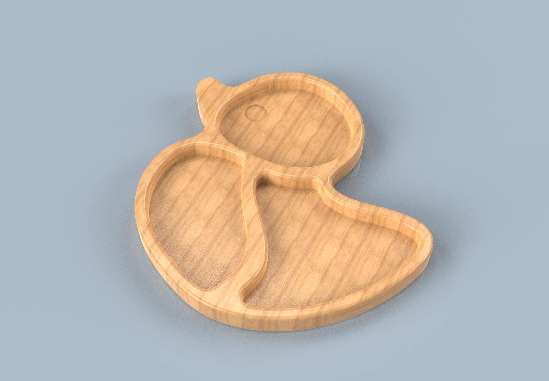 Duck Tray 3D CAD Files Stl CNC Cut Files 3D Printing Ashtray ...