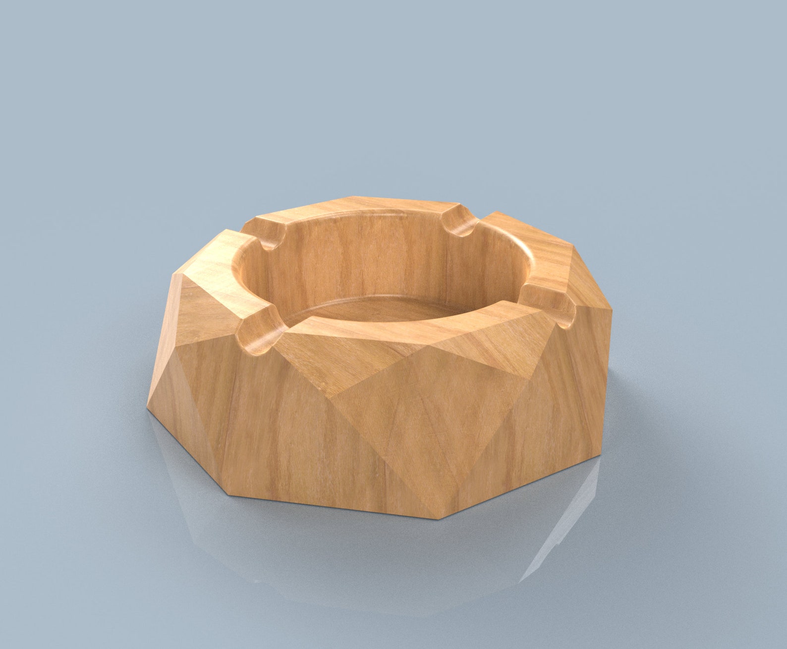 Ashtray 3D CAD Files | Stl Step | CNC Cut Files | 3D Printing | Ashtray ...