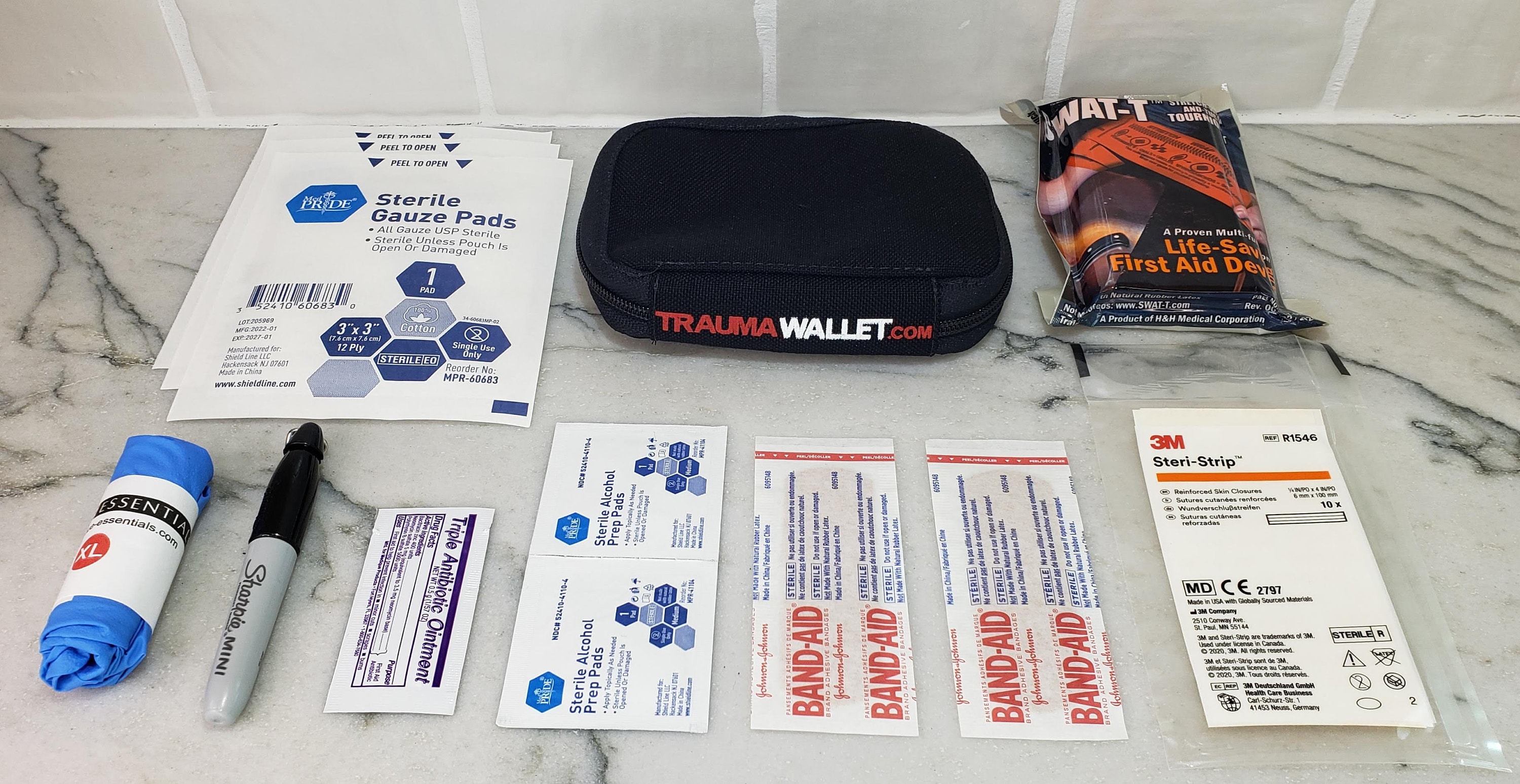 Trauma Wallet - EDC Pocket Medical Kit - Etsy