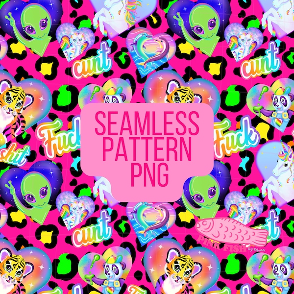 Lisa Frank Pattern - Etsy