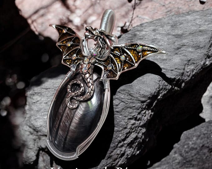 The Dragon Azarael Made With a Superb Hypersthene Dragon Theme - Etsy