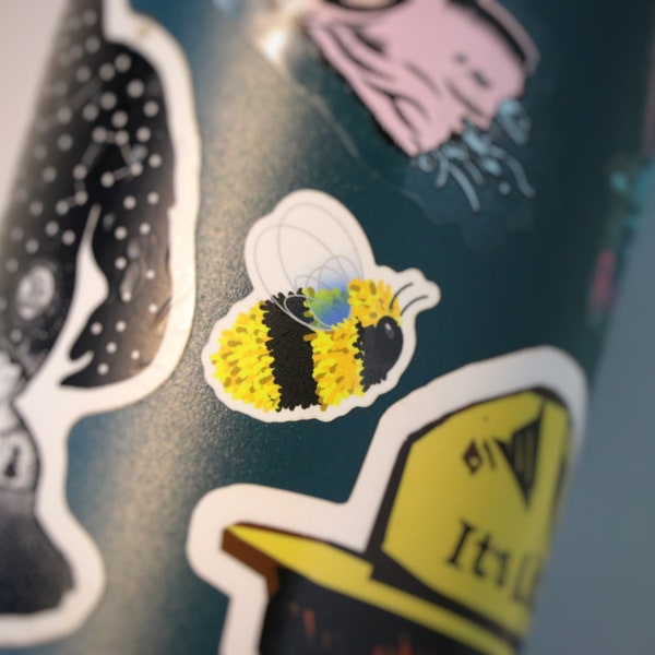 Bee Sticker - Etsy