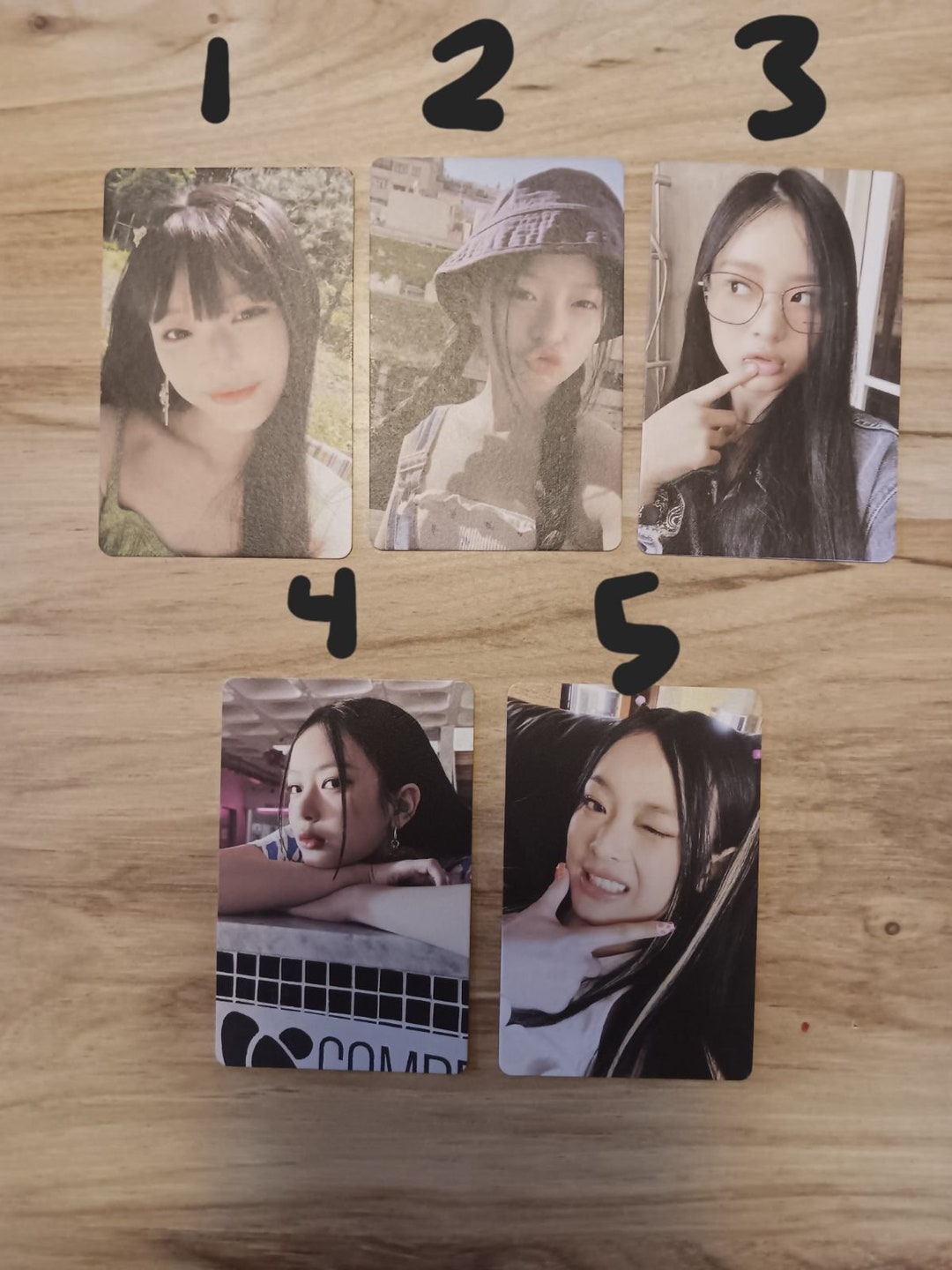 Newjeans Official Hanni Photocards Bluebook Ver. - Etsy