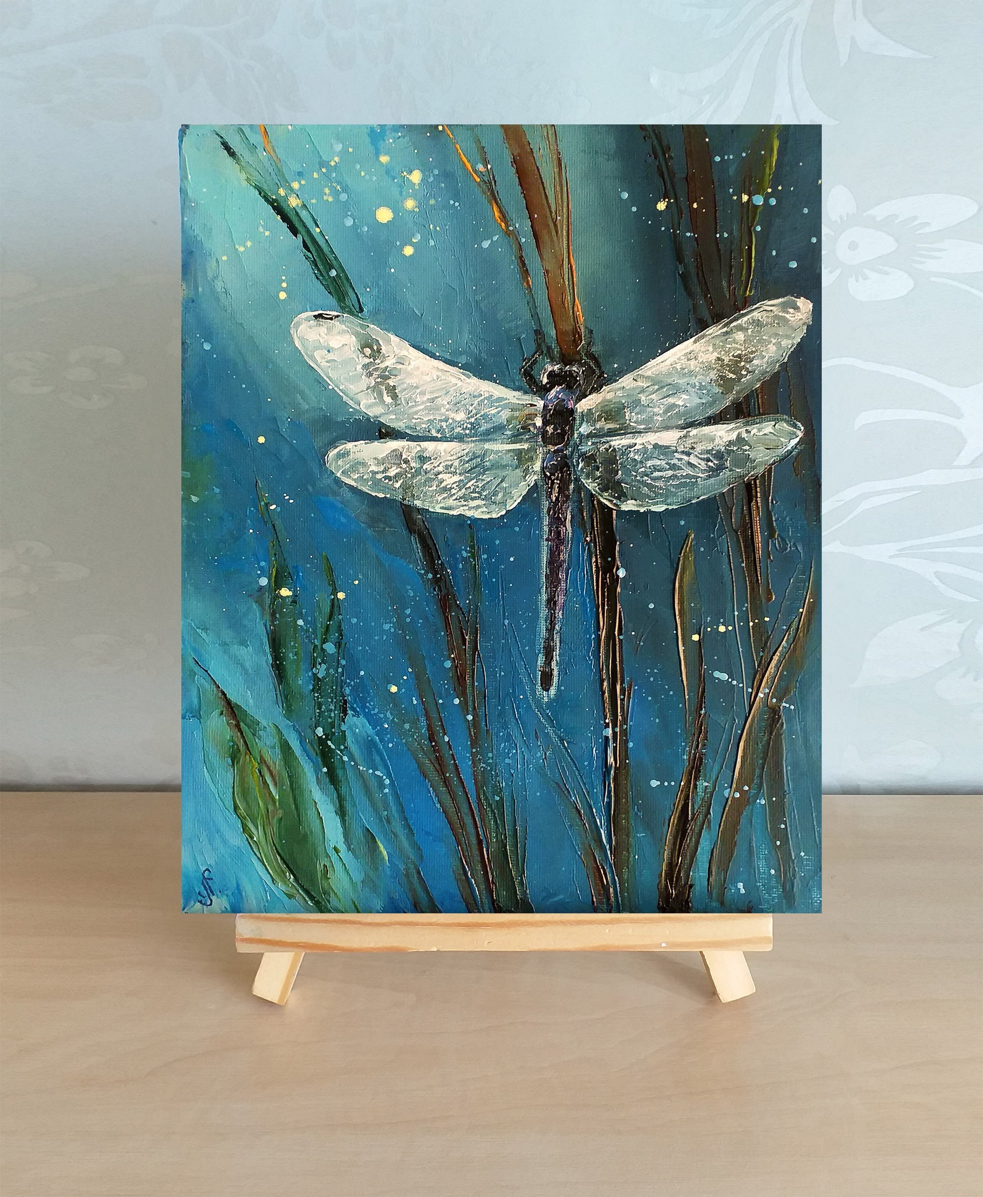 Dragonfly Paintings Canvas