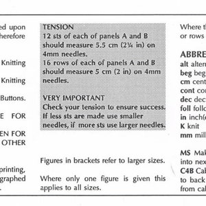 Knitting Pattern Ladies Easy Knit Waistcoat Sleeveless Vest in Cool ...