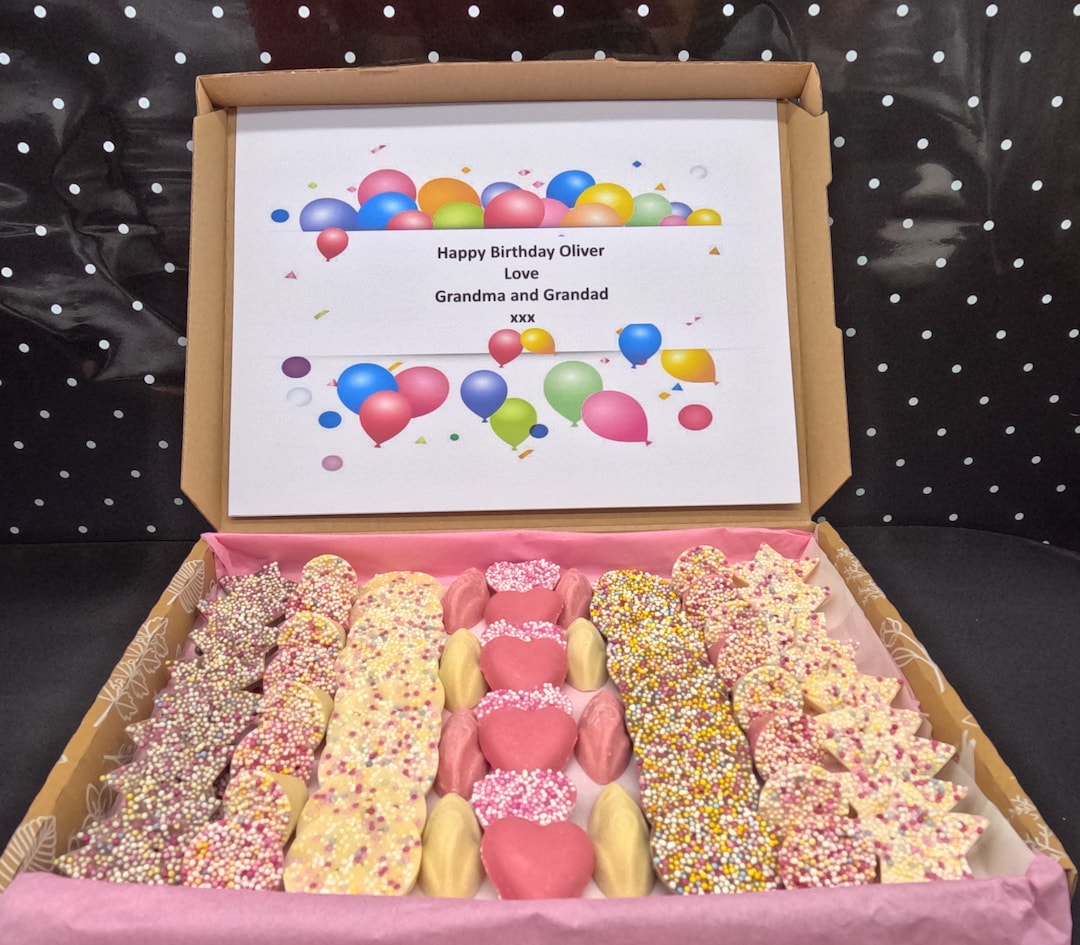 350g Jazzles Hamper/sweet Hamper/ Easter Sweet Box/personalised Sweets ...