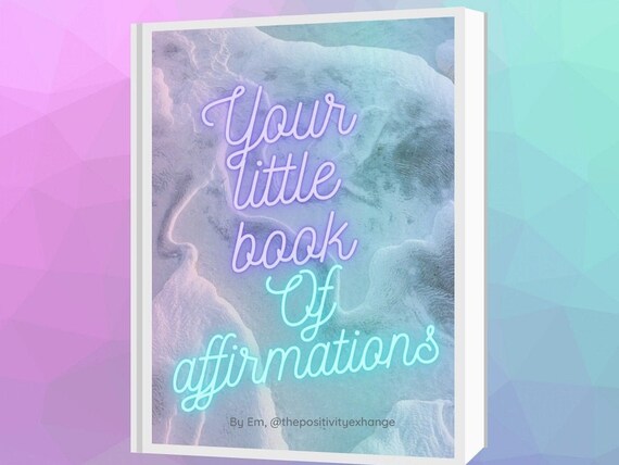 Your little book of affirmations | Etsy