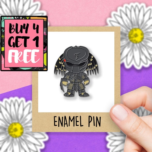 Predator Enamel Pin | Etsy