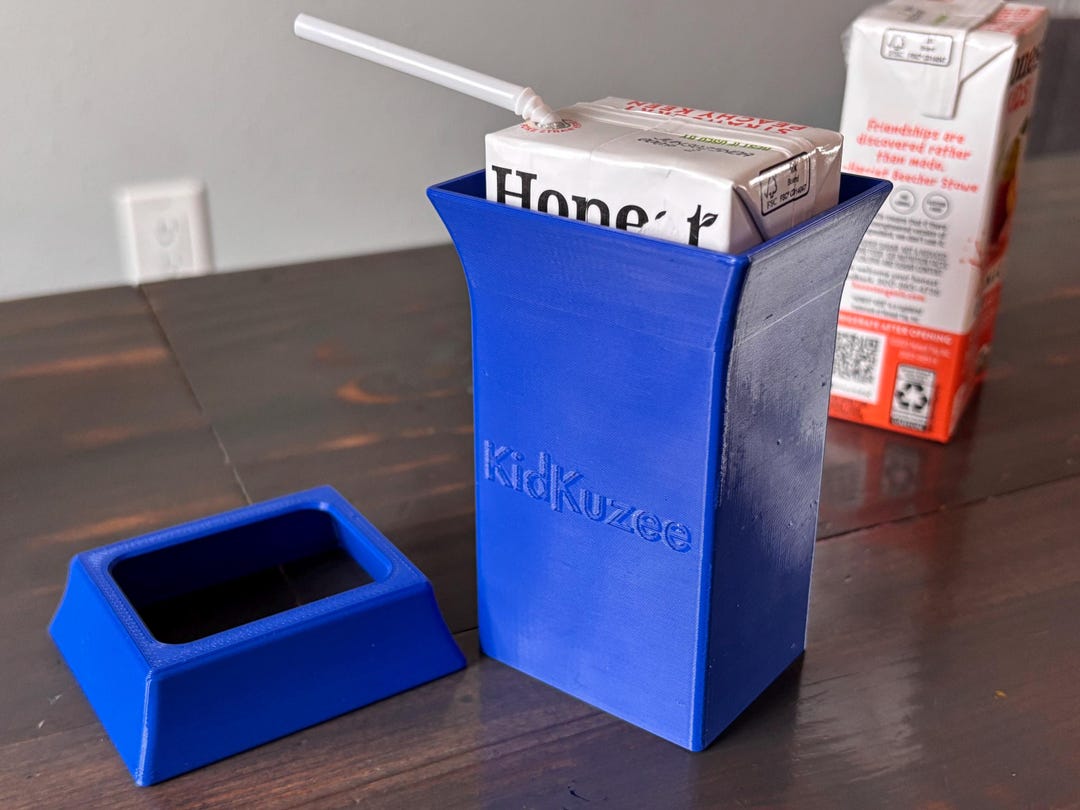 Kidkuzee Juice Box Holder (digital File Download ONLY!, .stl File) - Etsy