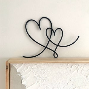 Wire Hearts Etsy