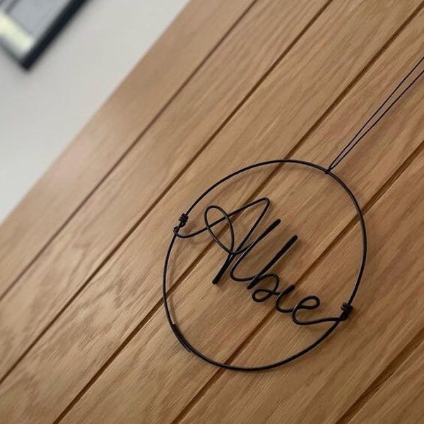 Wire Name Hanger - Etsy
