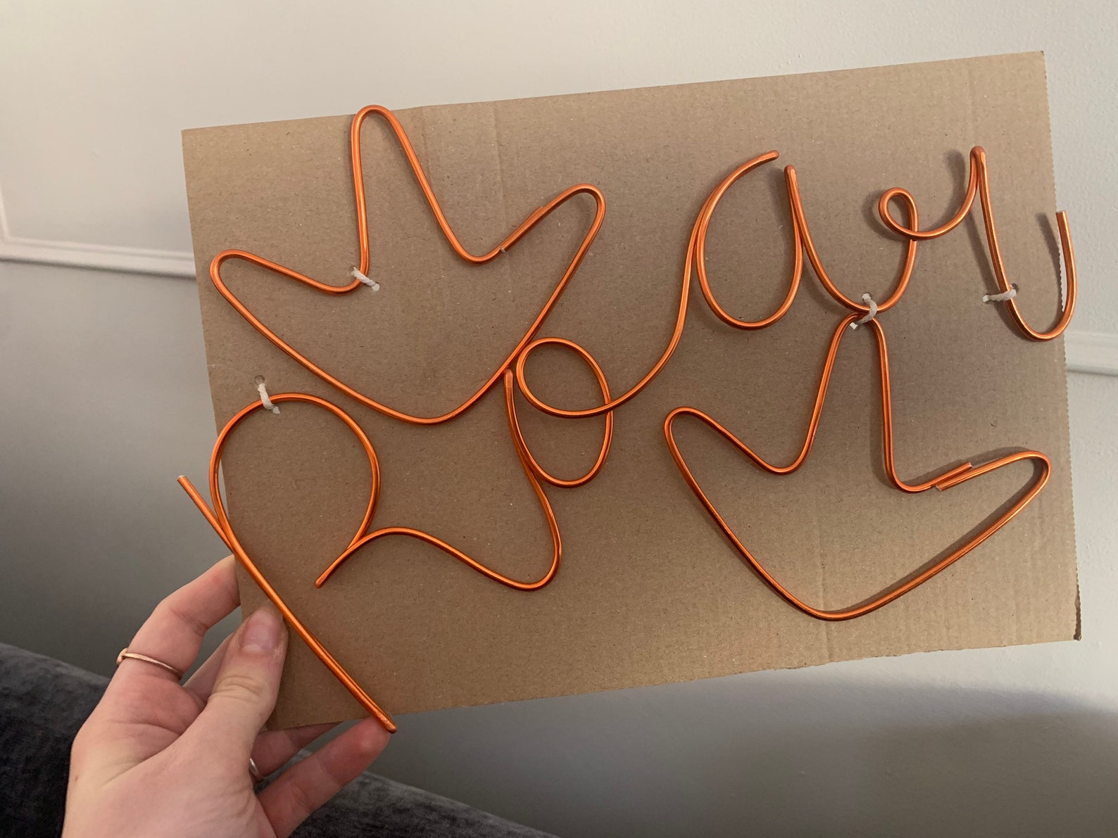 Roar Lettering - Dinosaur Feet - Footprints - Dino - Wire Words - Wall ...