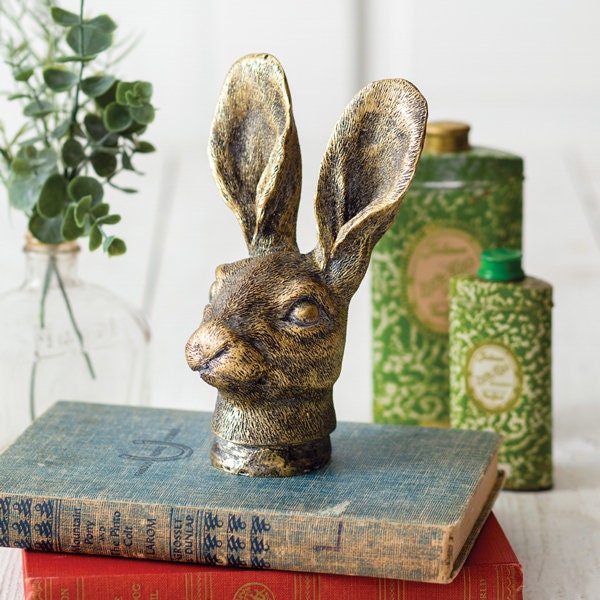 Rabbit Figurine - Etsy