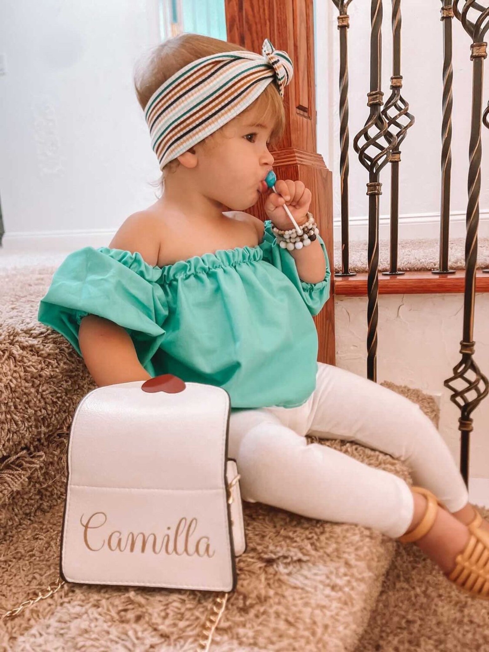 Personalized Boutique Girl Purse. Lovely Mini Bag for Girls. Gift for ...