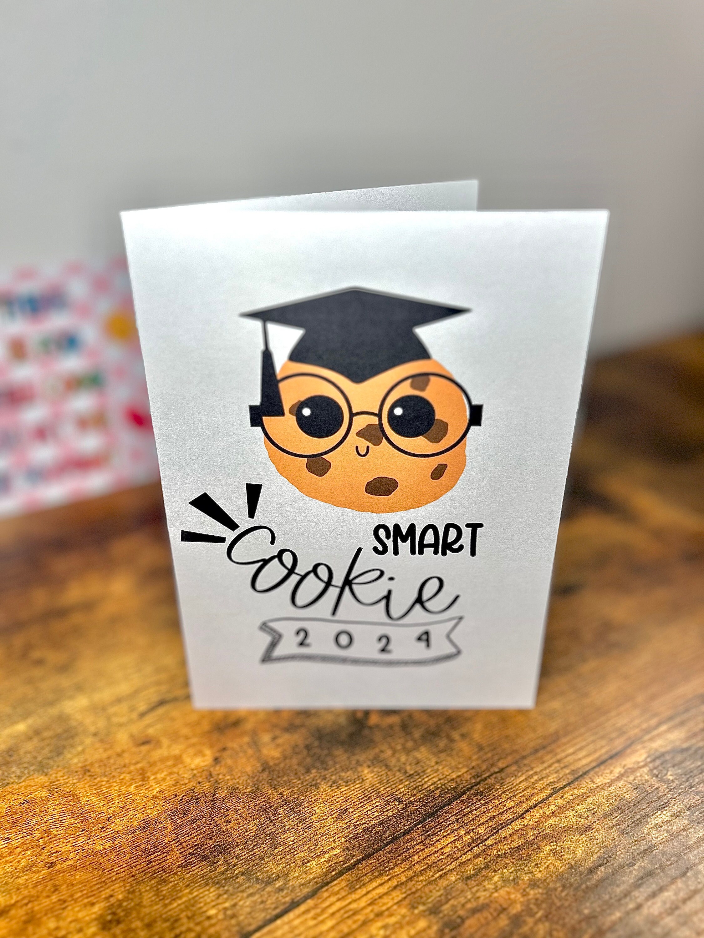 Smart Cookie Grad Graduation Card Graduation Cap Graduation 2024 ...