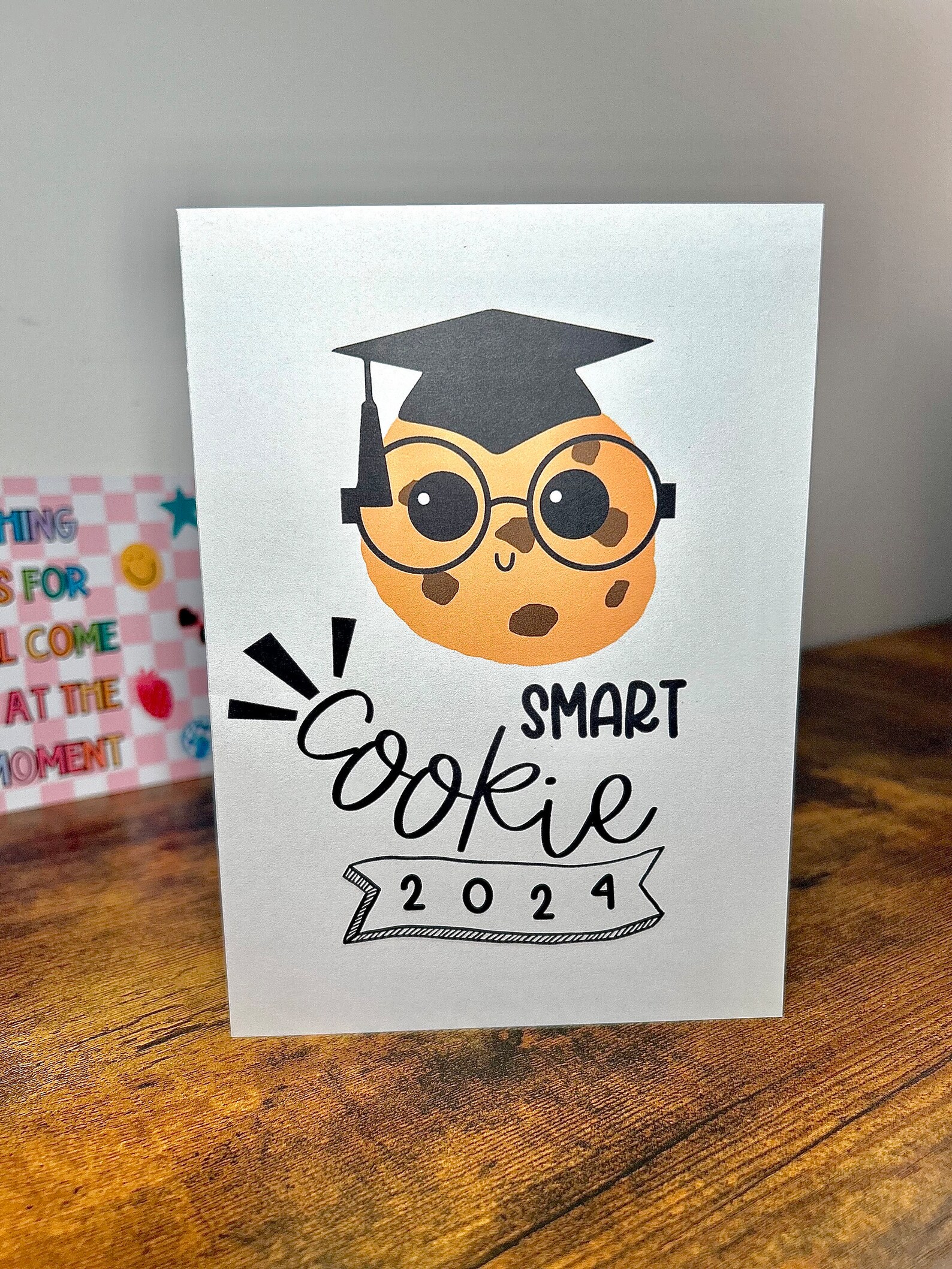 Smart Cookie Grad Graduation Card Graduation Cap Graduation 2024 ...