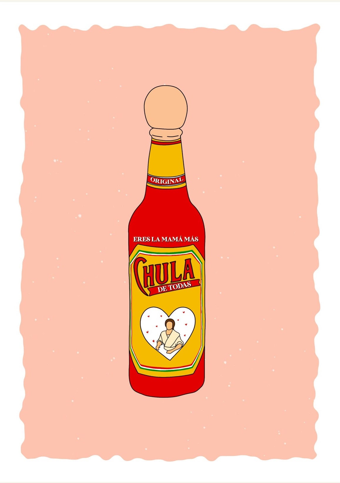 La Mamá Más Chula Mothers Day Card Día De Las Madres Tarjeta Mothers ...