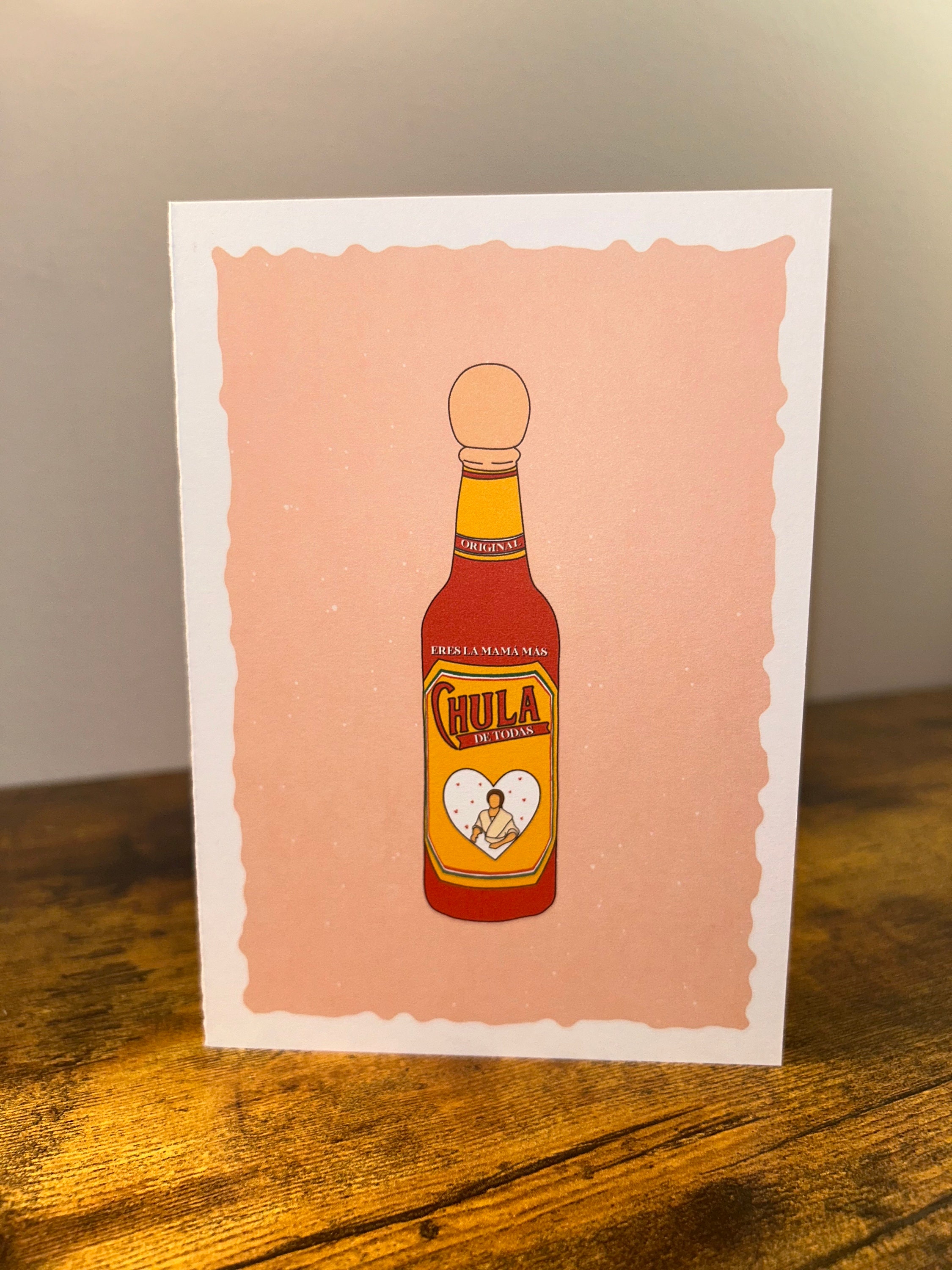 La Mamá Más Chula Mothers Day Card Día De Las Madres Tarjeta Mothers ...