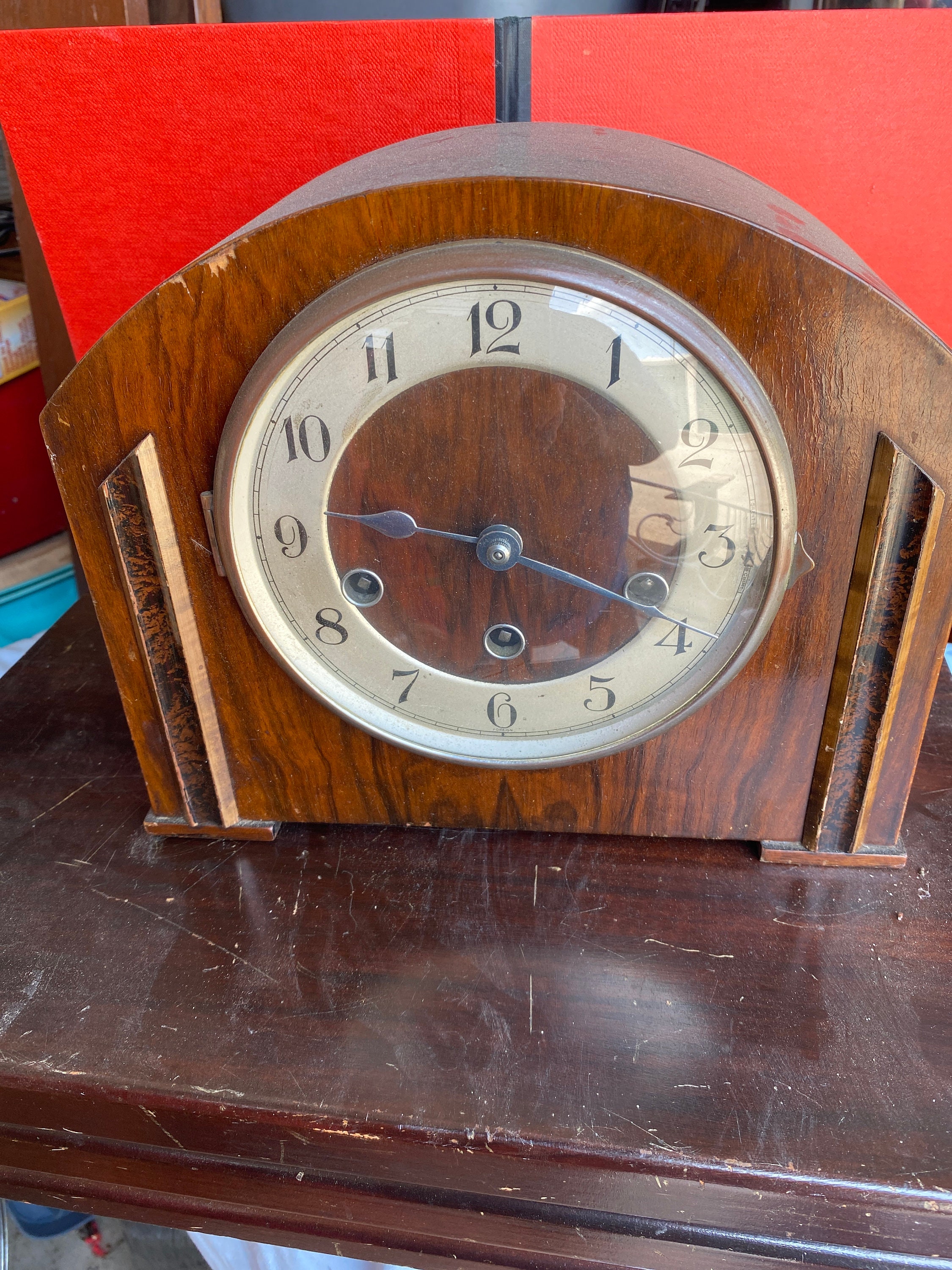 Vintage Mantle Clock - Etsy