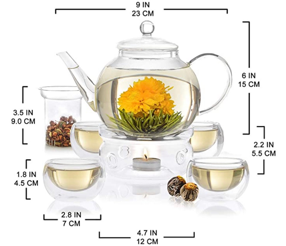 Teabloom Celebration Complete Tea Set - Etsy