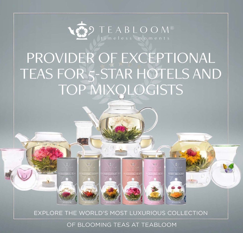 Teabloom Berry Blooming Tea – 12 Assorted Green Teas - Etsy